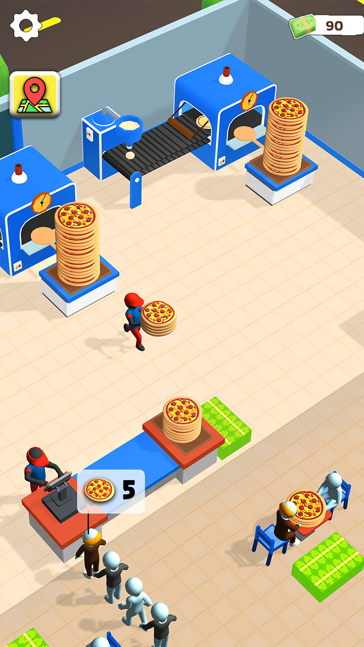 Idle Pizza Restaurant - Pizza Ready Business Empire Tycoon Game - App ...