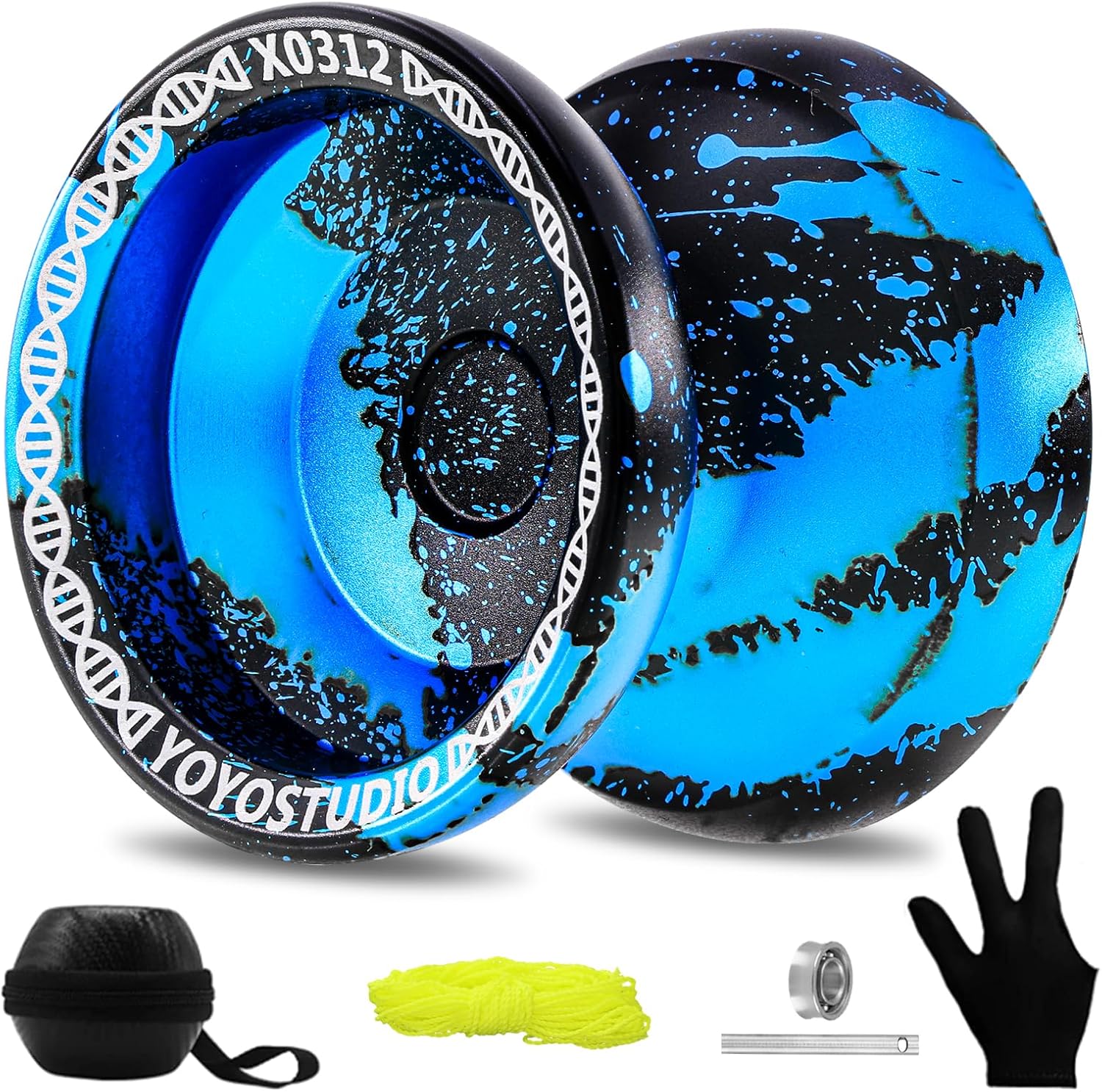 Amazon.com: YOYOSTUDIO X0312 Trick Yoyo Professional Responsive Yoyo ...