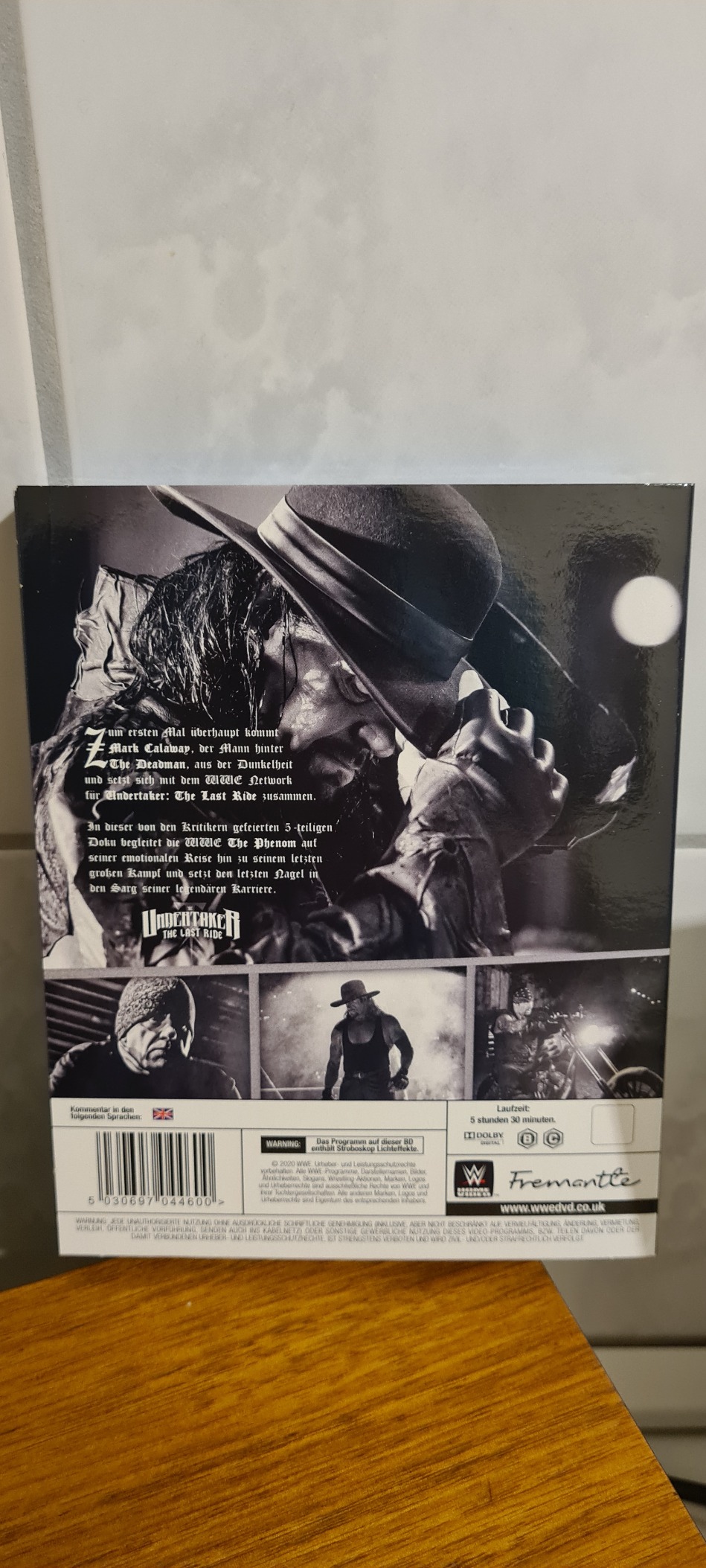 WWE: Undertaker - The Last Ride [DVD]: Amazon.de: Undertaker, Mick ...