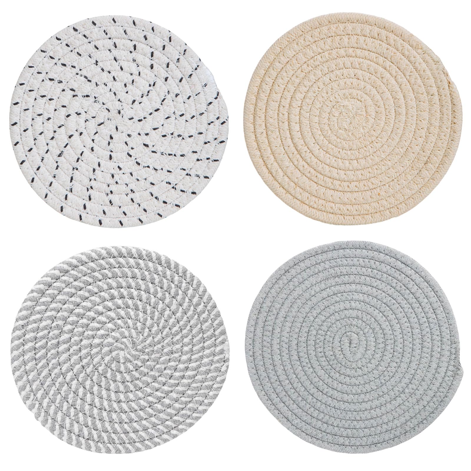 Amazon.com: EOYDKAP Trivets for Hot Dishes, Hot Pots and Pans, 7" Heat ...
