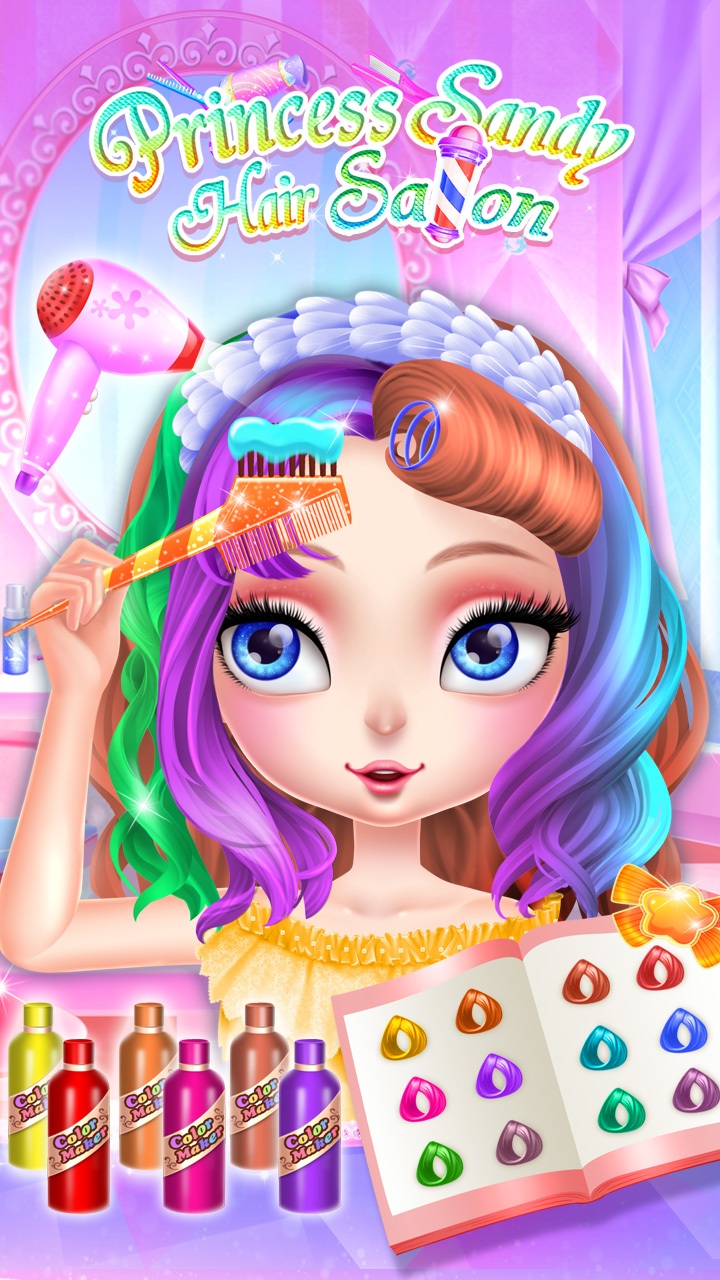 Princess Sandy-Hair Salon - App on Amazon Appstore