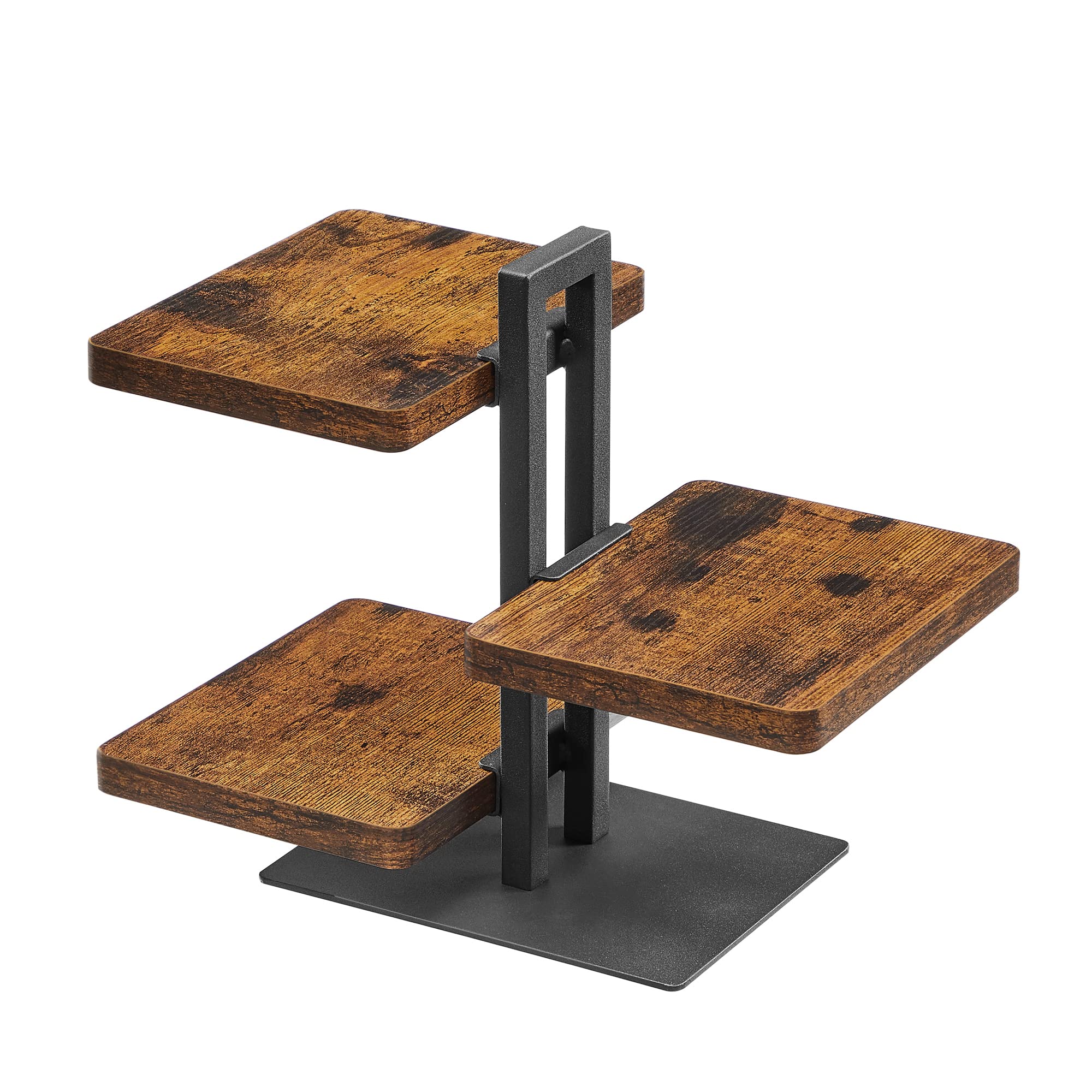 Serving tower from 3 parts, Serving set, Vintage Brown : Amazon.nl ...