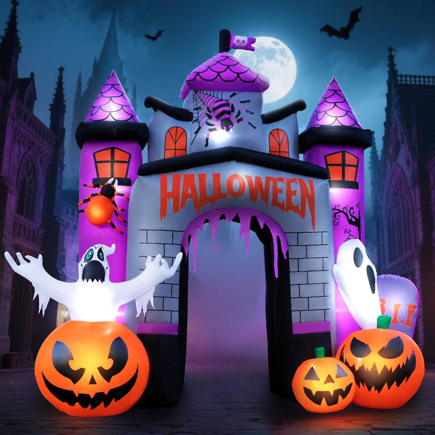 Amazon.com: kurtmark 12FT Halloween Inflatable Outdoor Decoration ...