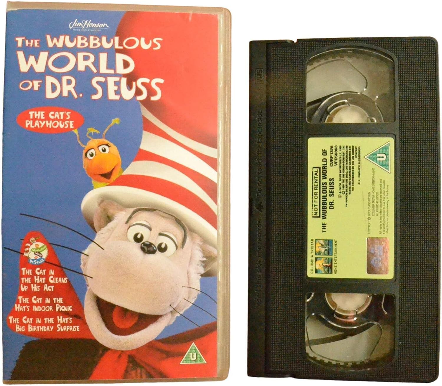 Dr Seuss The Wubbulous World Of Dr Seuss Vhs David Gumpel Kathryn