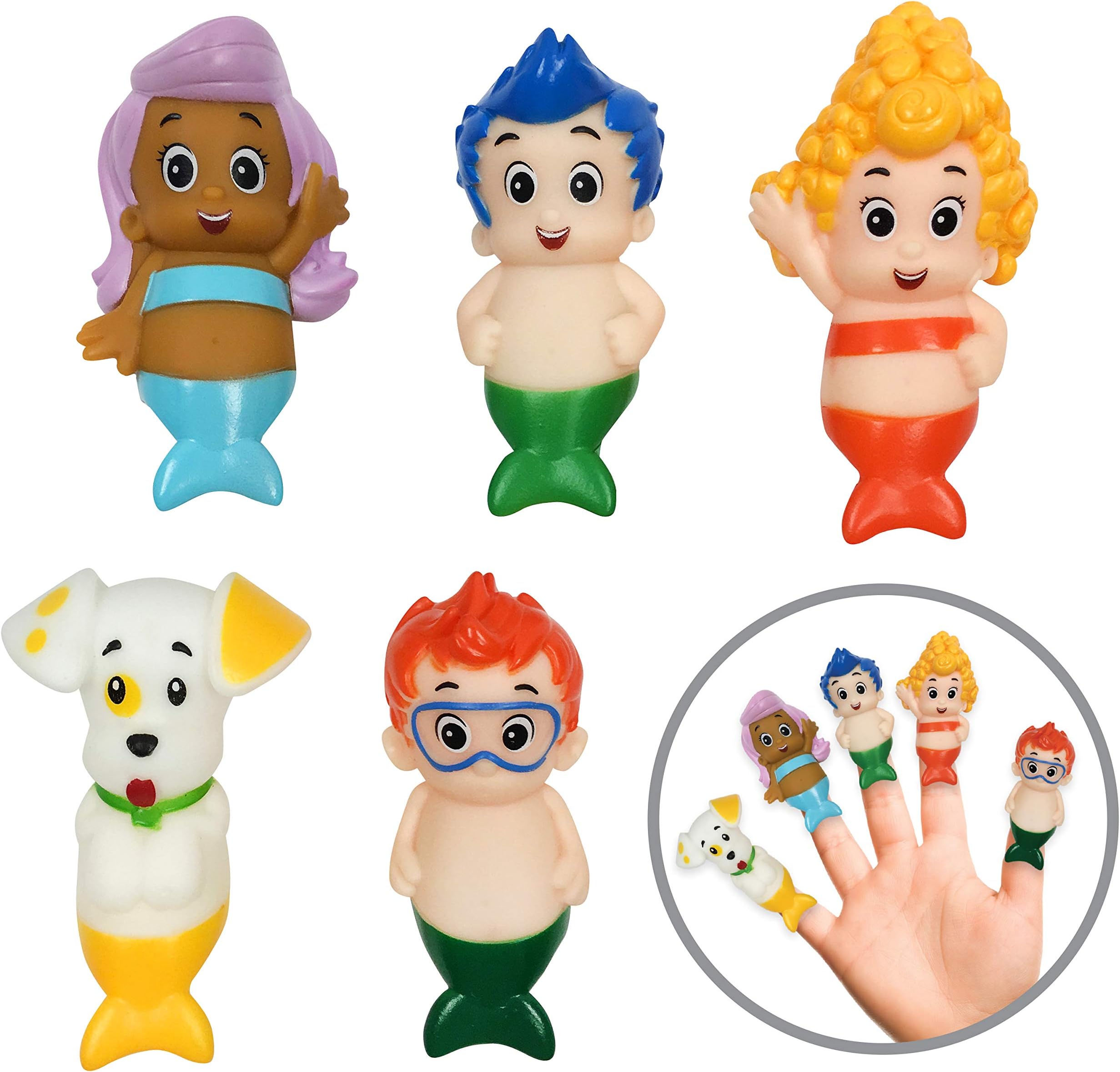 Amazon.com : Nickelodeon Blue's Clues & You! Bath Finger Puppets, 10 Pc ...