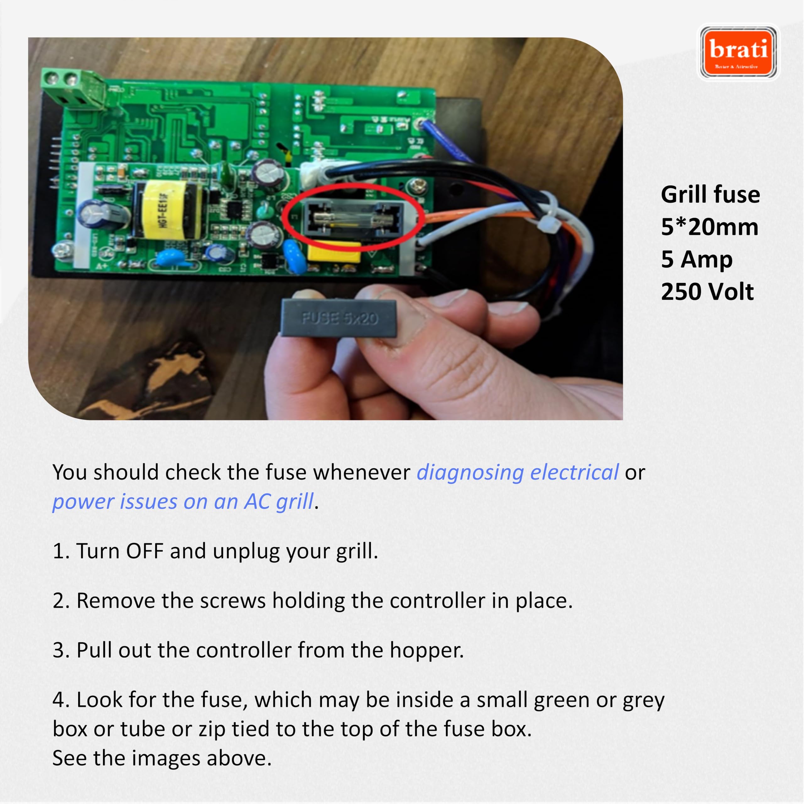 Snapklik.com : 8-Pack Pellet Grill Fuse Replacement For Traeger, Pit ...