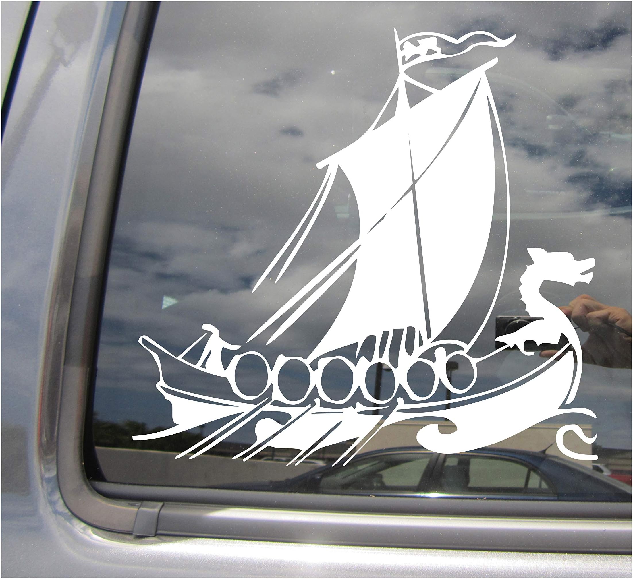 Amazon.com: Viking Ship Decal Sticker Vinyl Car Truck Notebook Window ...