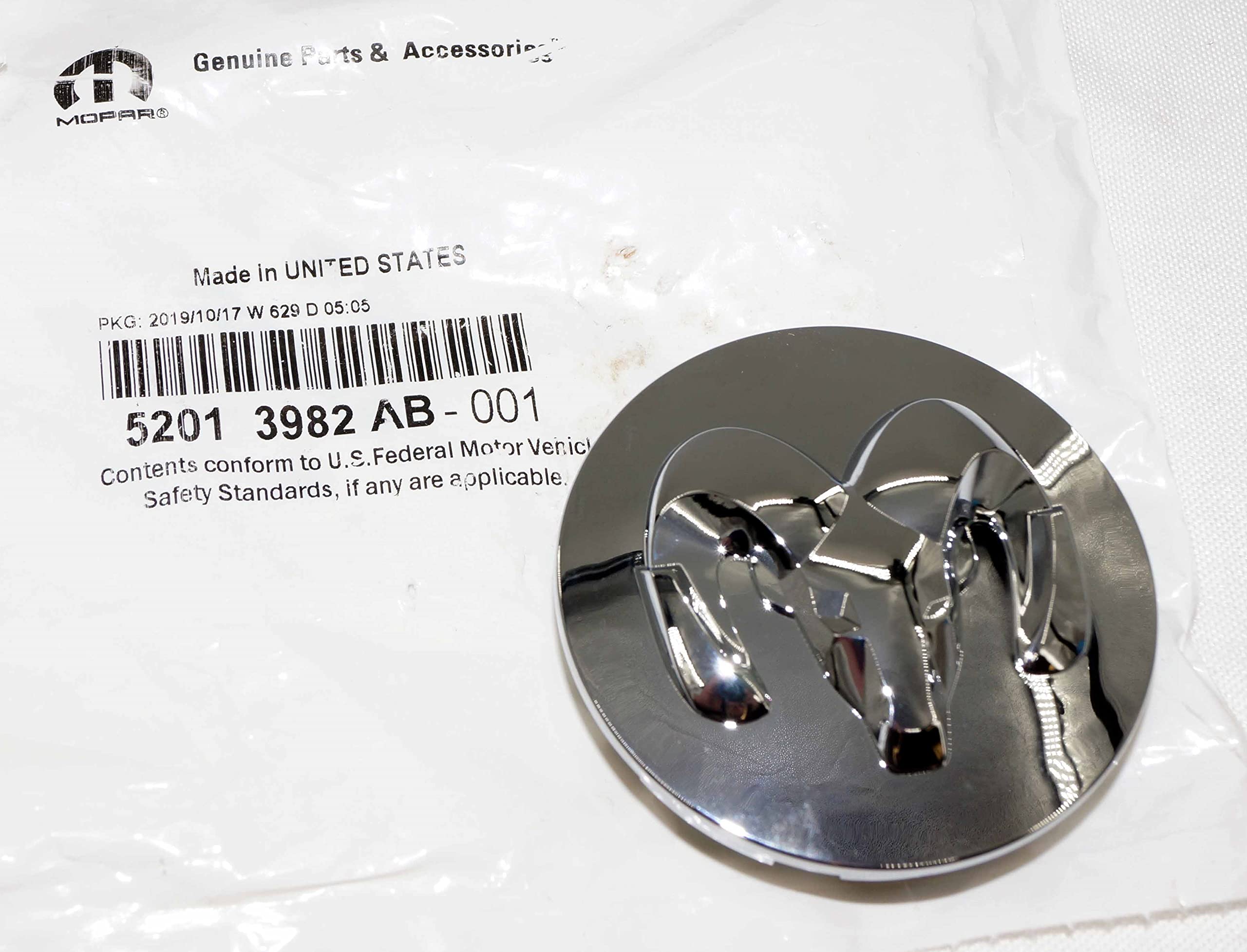 Amazon.com: Mopar 52013982AB CAP WHEEL CENTER : Automotive