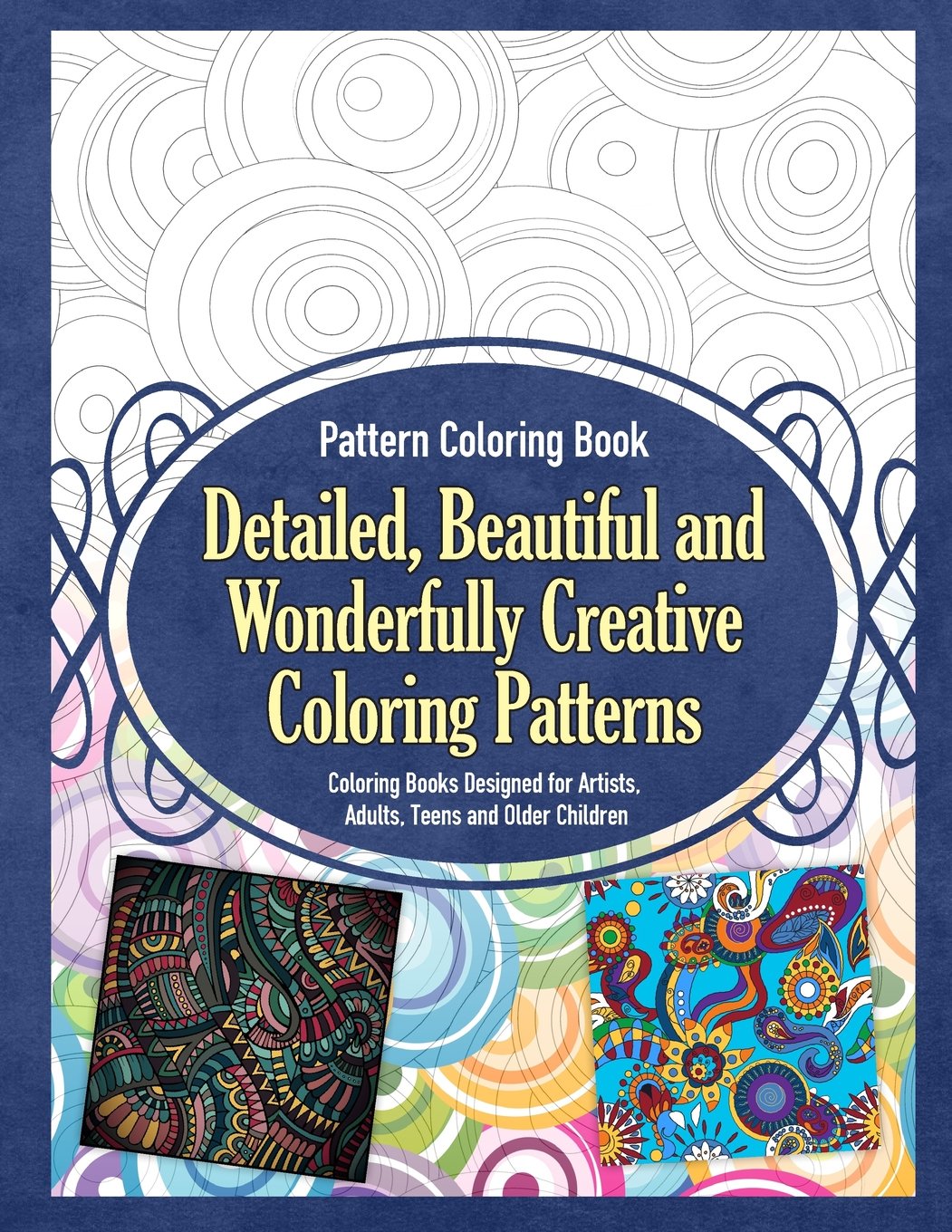 Amazon.com: Pattern Coloring Book Detailed, Beautiful and Wonderfully ...
