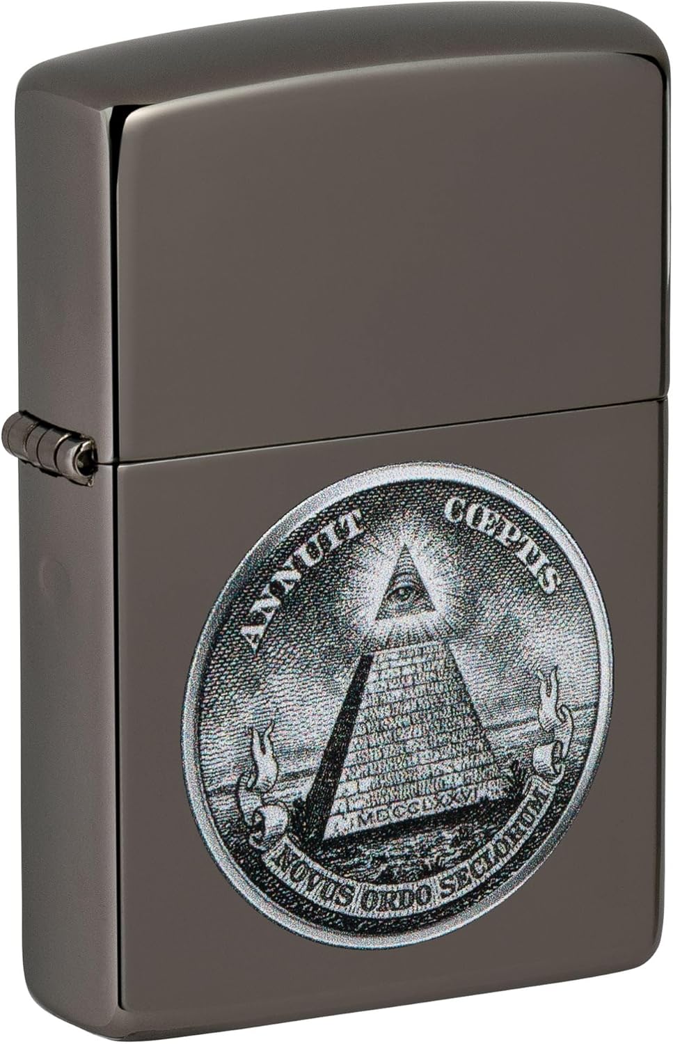 Amazon.com: Zippo Lighter: Dollar Bill Symbol - Black Ice 81454 ...