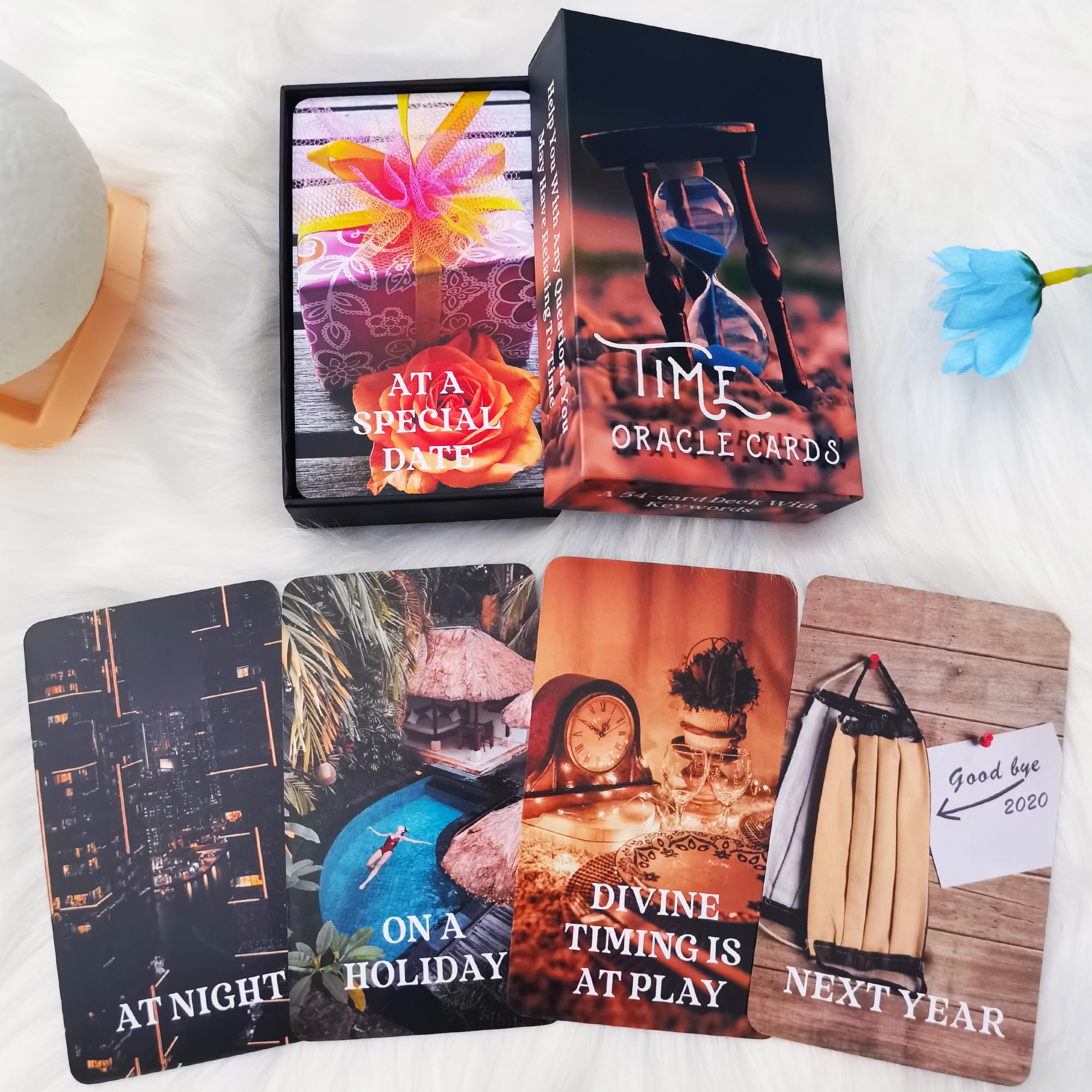 Snapklik.com : Gzenith Divine Timing Cards Deck, Oracle Cards For Beginners, 54 Card Deck To ...