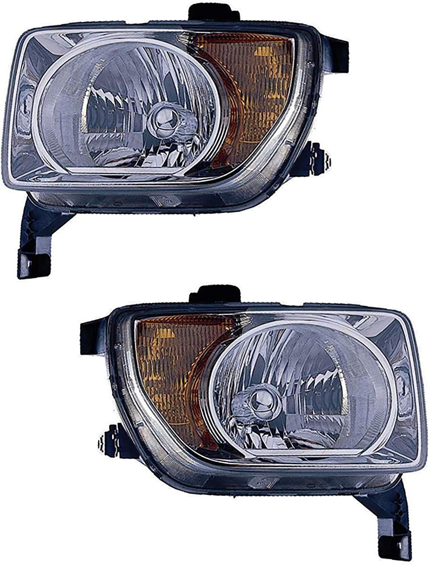 Amazon.com: Headlight Assembly Set of 2 - Compatible with 2003-2006 ...