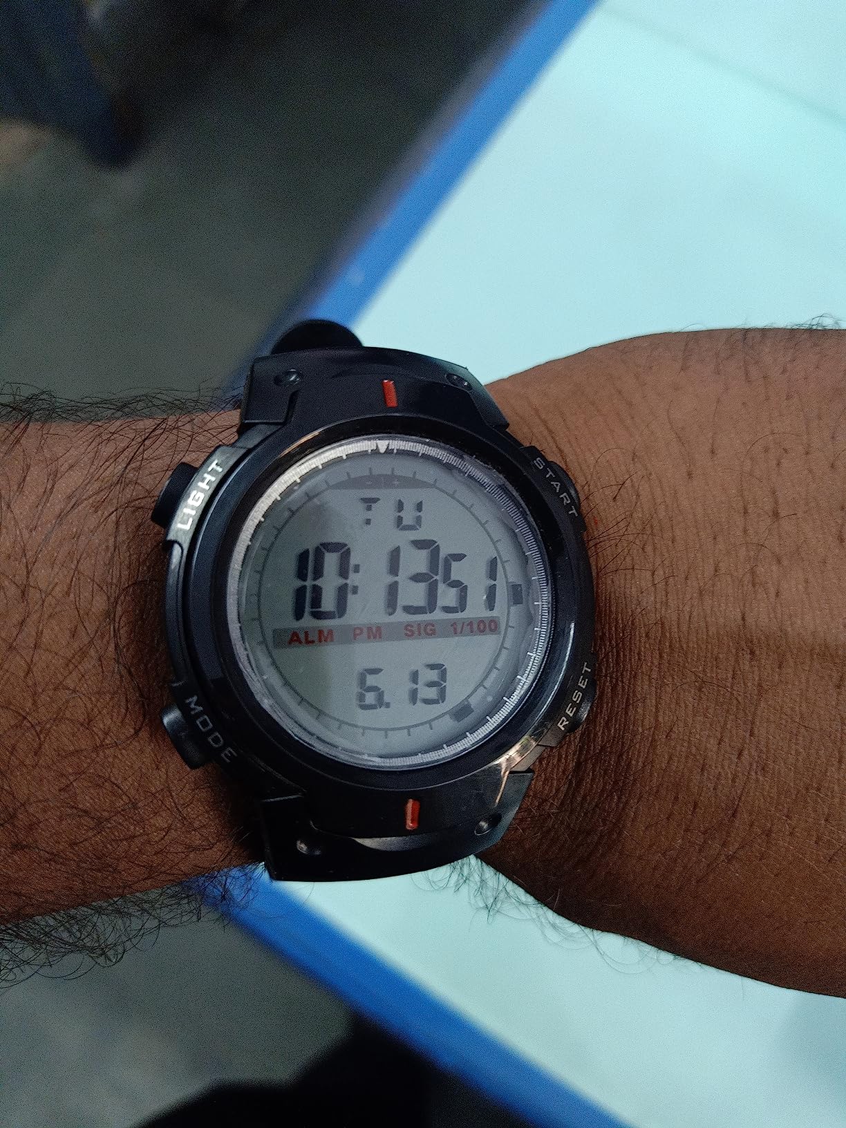 DIRAY Digital Open Dial Design Alarm & Chronograph Watch for Men ...