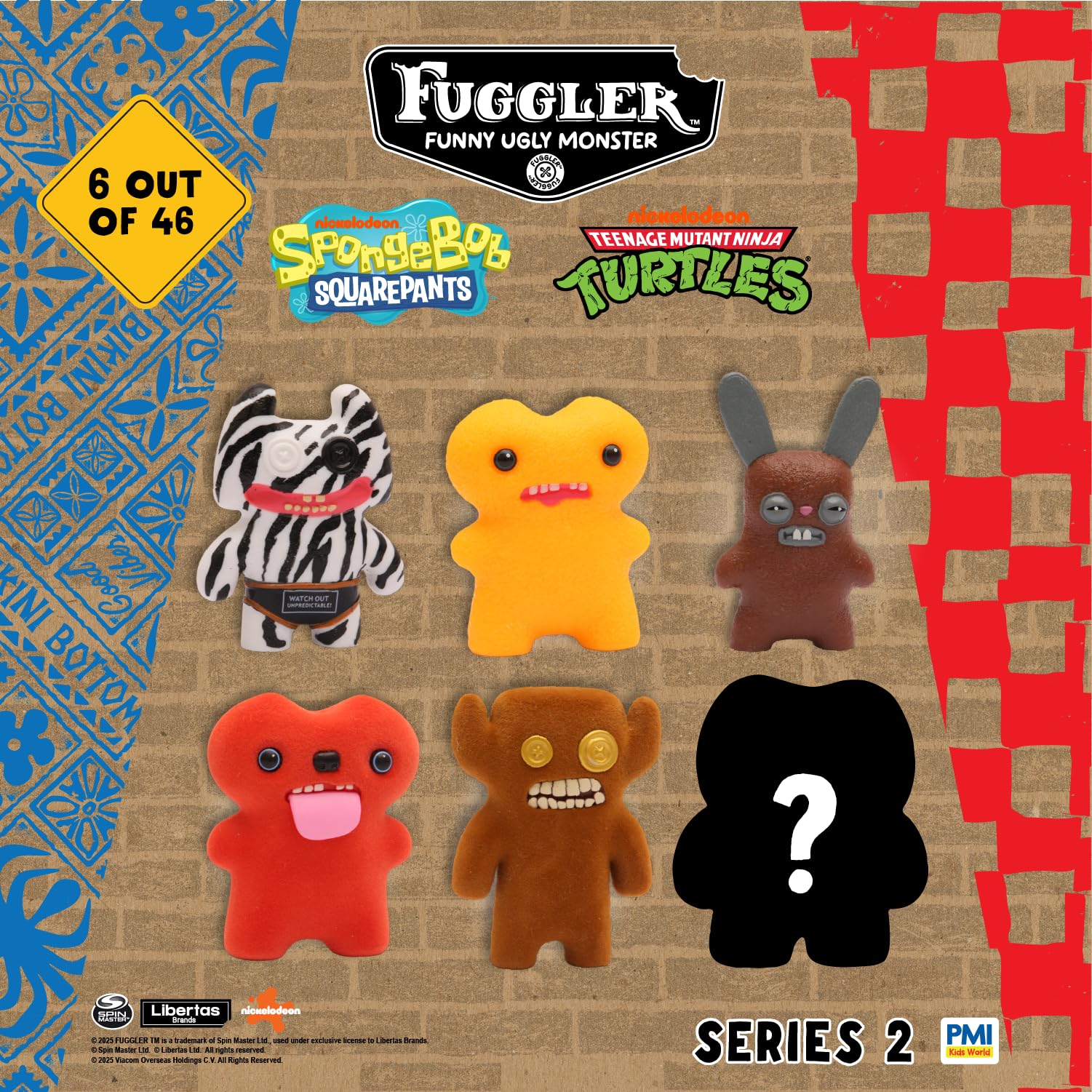 Snapklik.com : Fuggler Series 2 Collectible 6-Pack Window Box Creepy ...