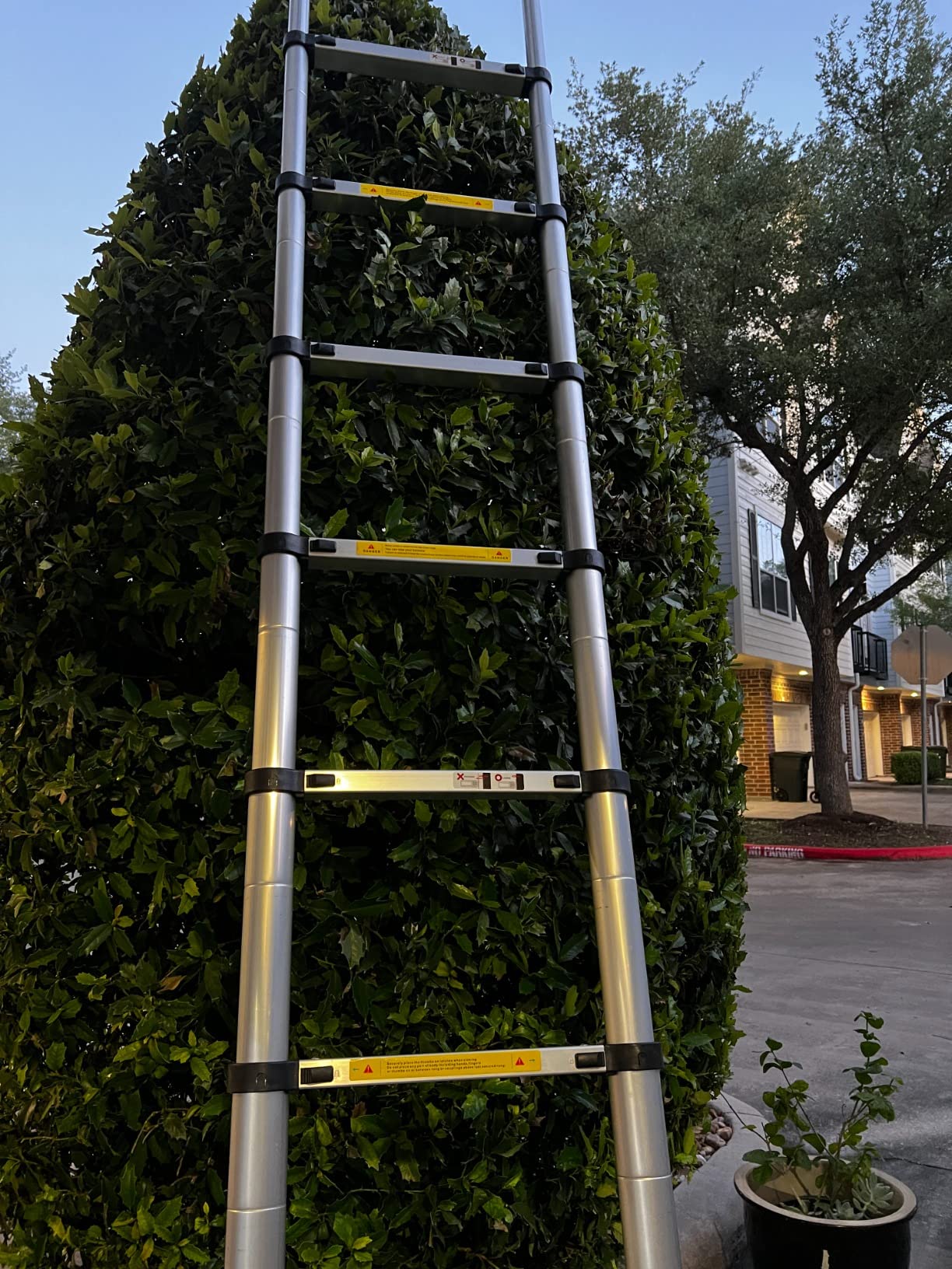 $17/mo - Finance BOWEITI 12.5FT Telescoping Ladder, Aluminum ...