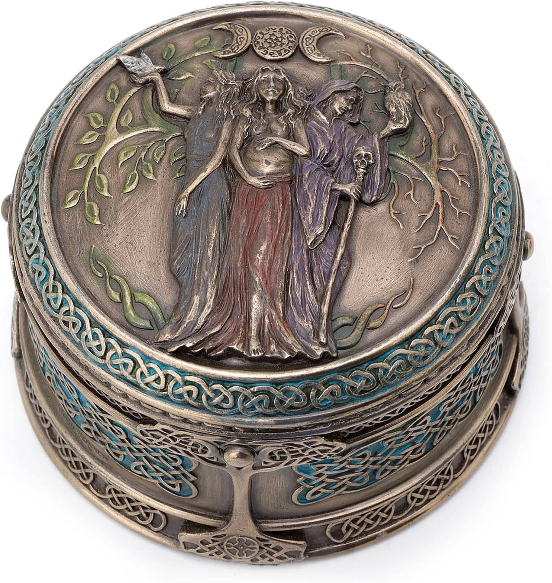 Amazon.com: Veronese Design Hecate Triple Goddess Decorative Trinket ...
