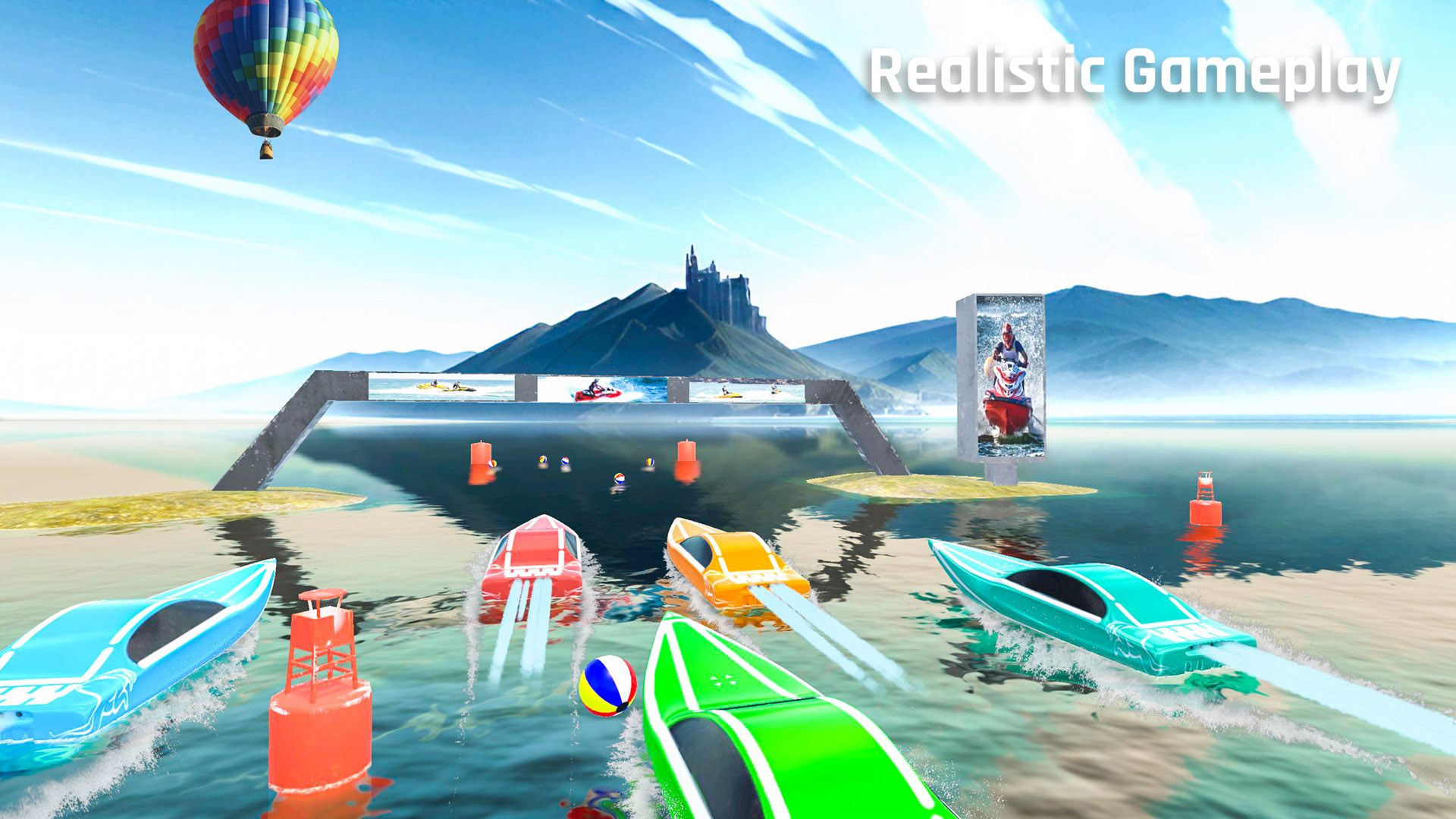 Boat Racing Game 3D Jetski Stunt Racing Master The Crew Challenge Racer ...