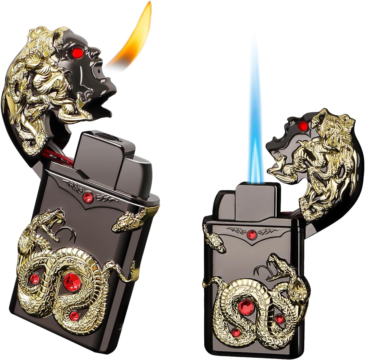 Amazon.com: Cool Lighter Jet Windproof & Soft Flame 2-in-1 Torch ...