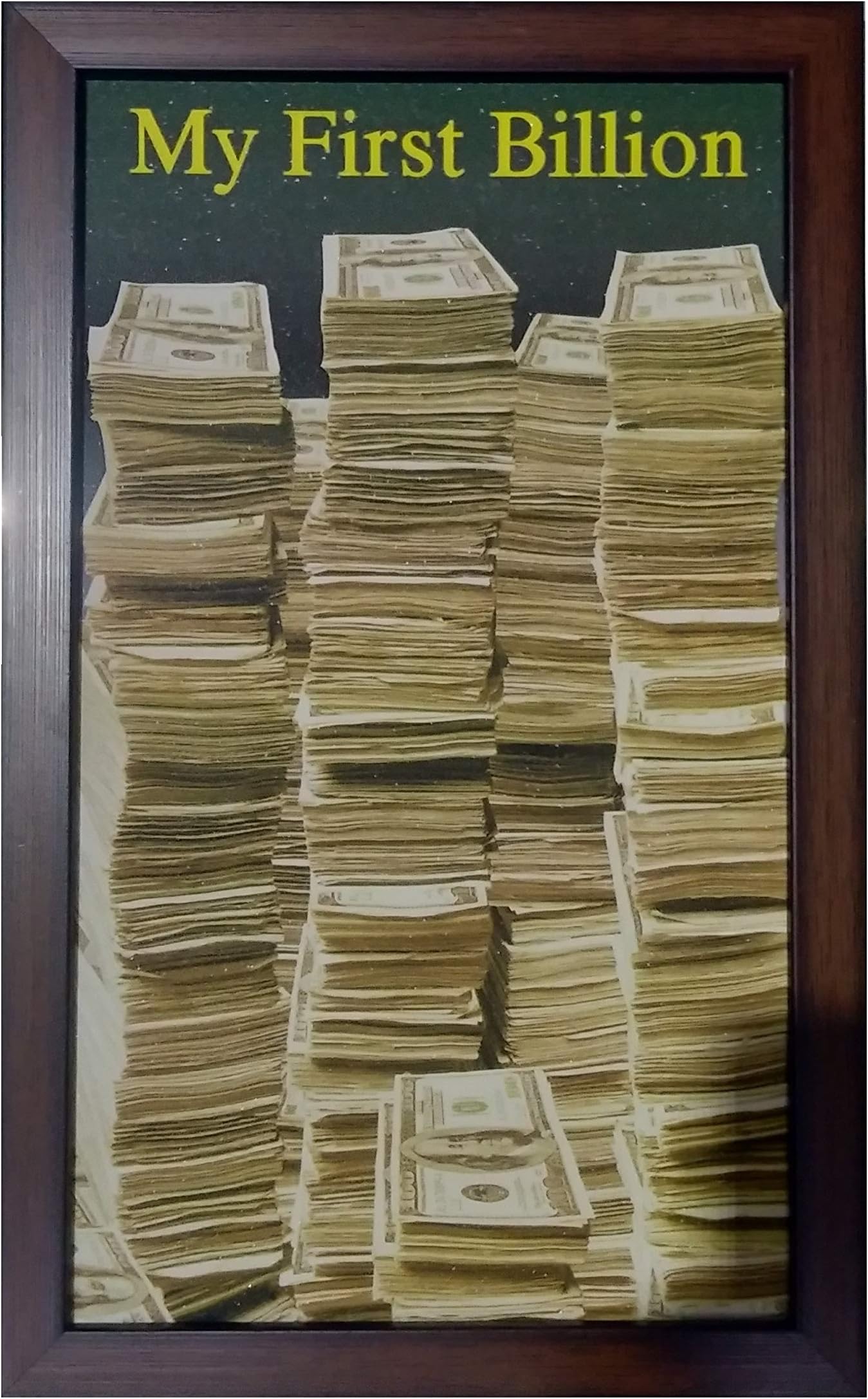 Canvas Wall Painting Wooden Framed| Night Tree| Dancing Peacock| Golden ...