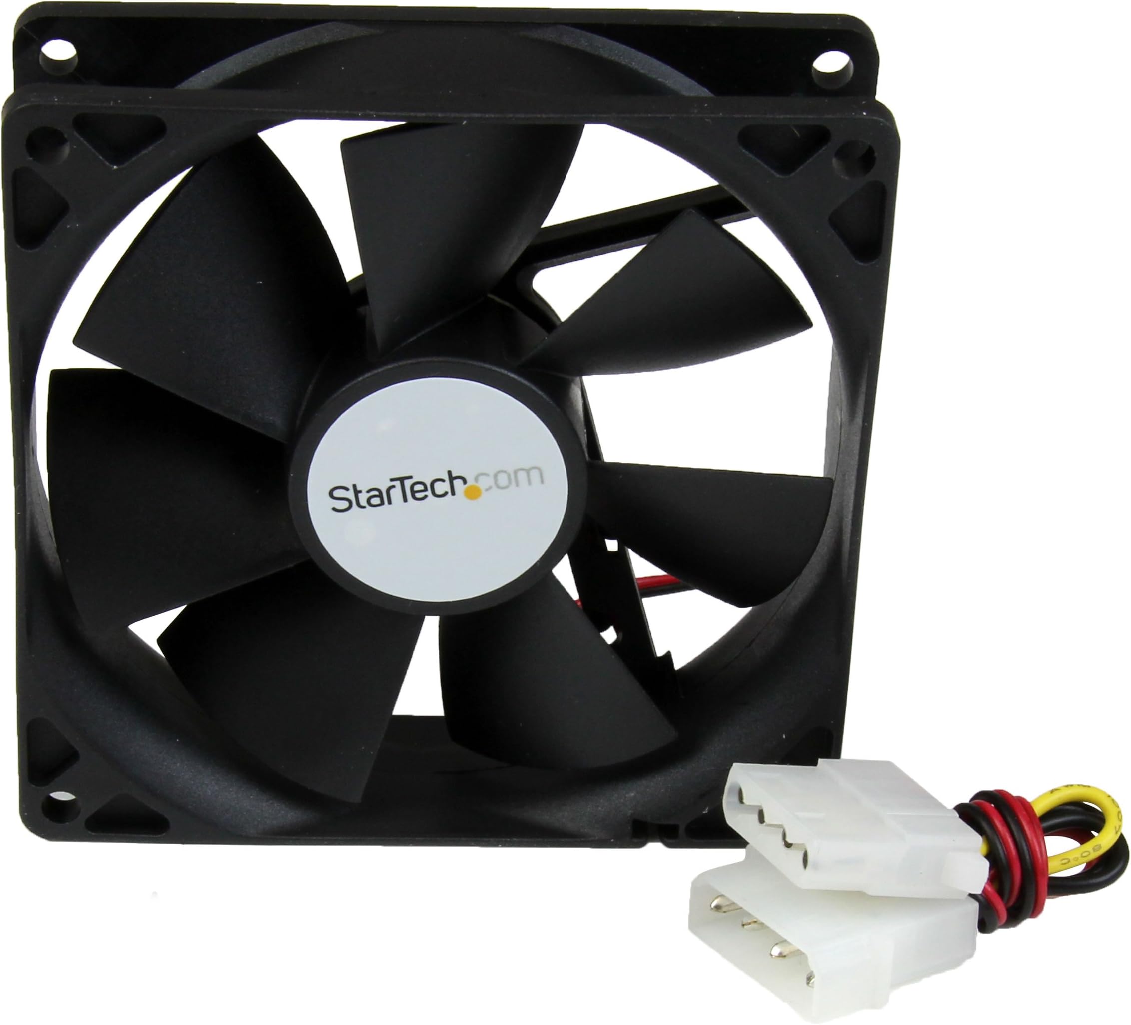Amazon.com: StarTech.com 80x25mm Dual Ball Bearing Computer Case Fan w ...