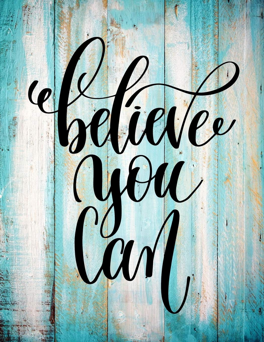 Believe You Can: Inspirational Journal - Notebook - Diary for Women ...