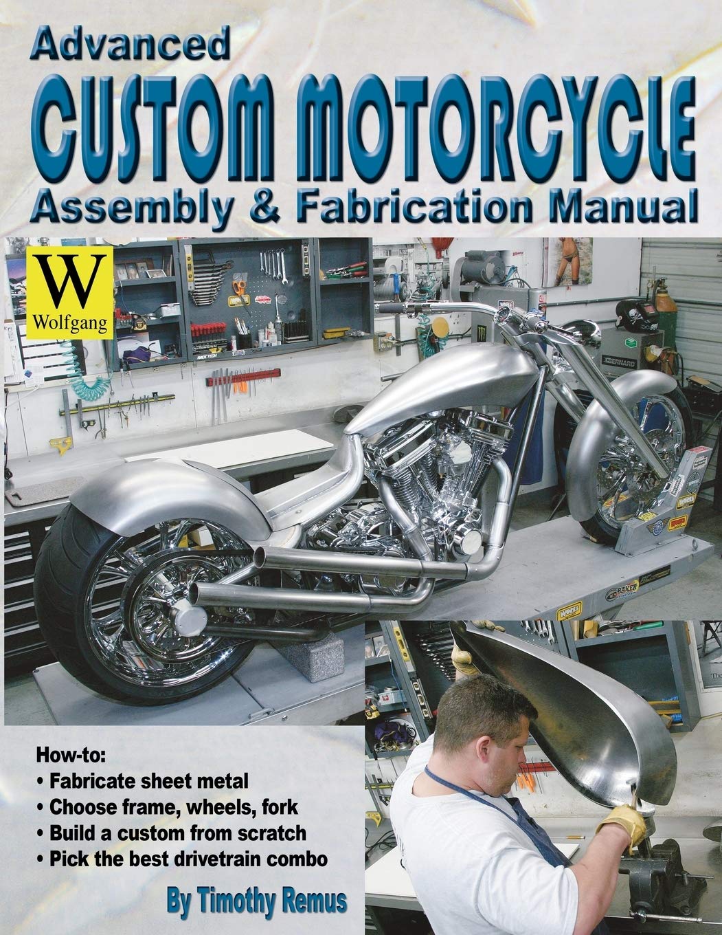 Sheet Metal Custom Motorcycle NEW MOTORCYCLE: Air Cooled Twin Bobber