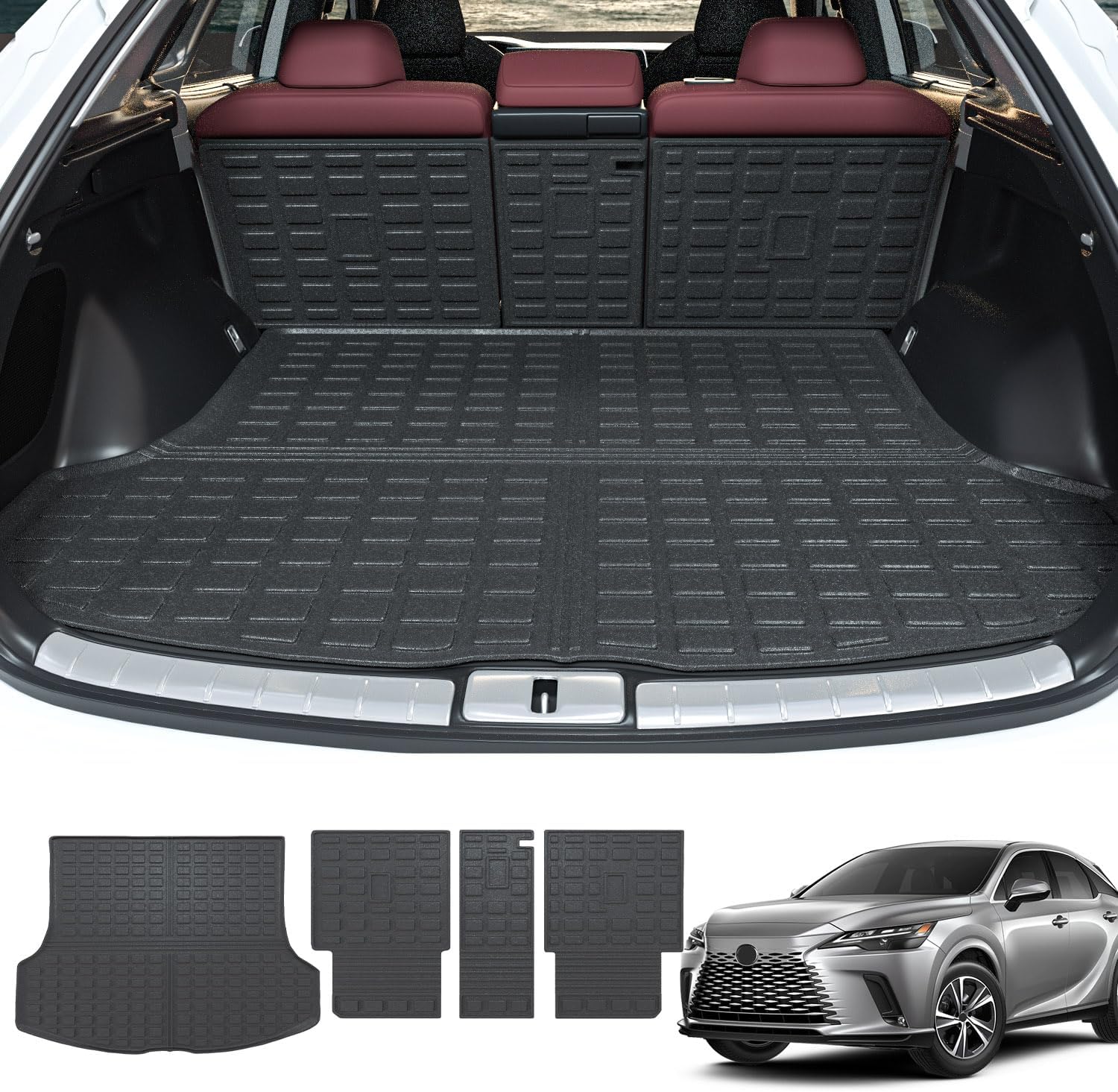 Amazon.com: LUNQIN Car Door Anti Kick Pad for 2019 2020 2021 2022 2023 ...