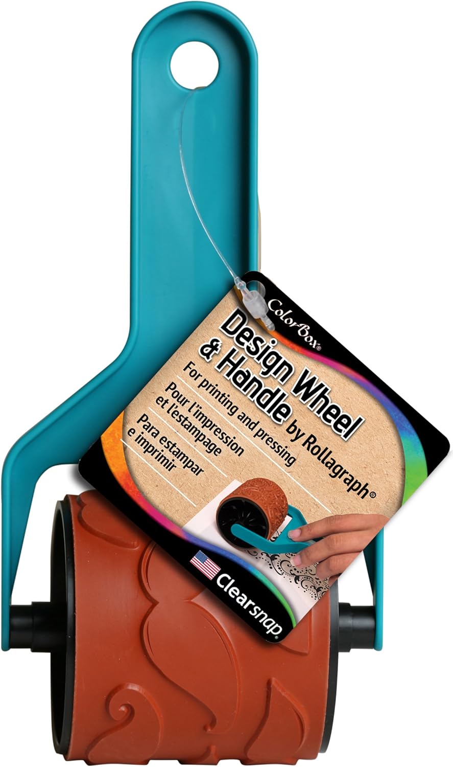 Amazon.com: CLEARSNAP Jumbo Design Wheel & Handle by Rollagraph : Home ...