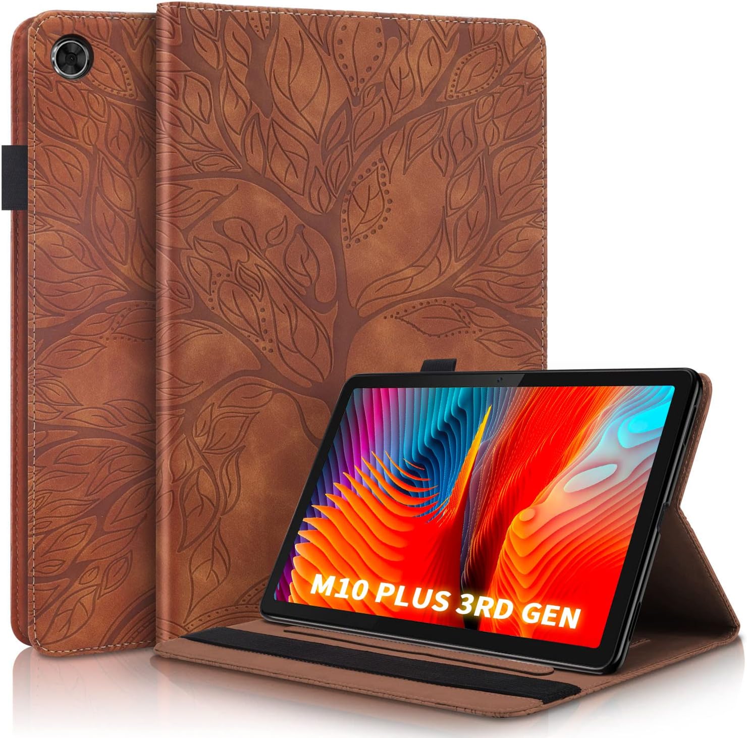 Succtopy Hülle Lenovo Tab M10 Plus 3rd Gen 10.6 Zoll PU Leder Flip ...