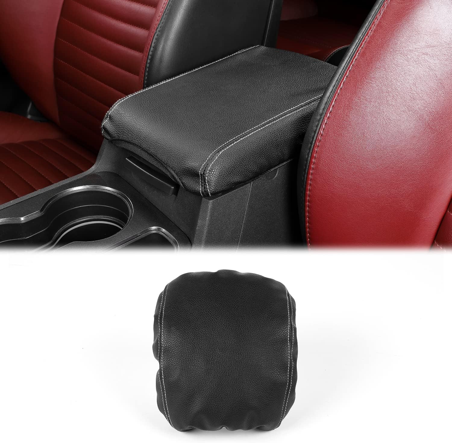 Amazon.com: Voodonala for Challenger Center Console Cover Armrest Cover ...