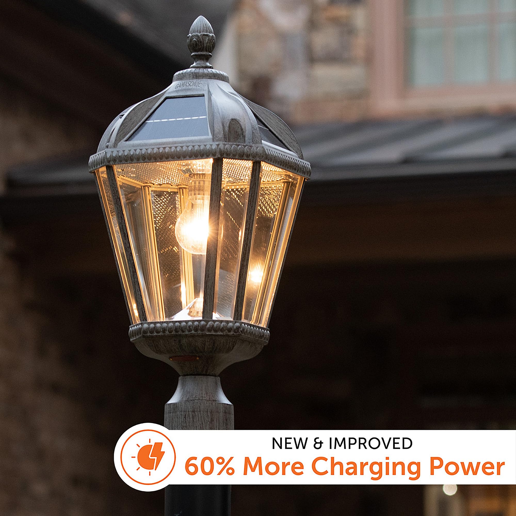 Gama Sonic Solar Post Light