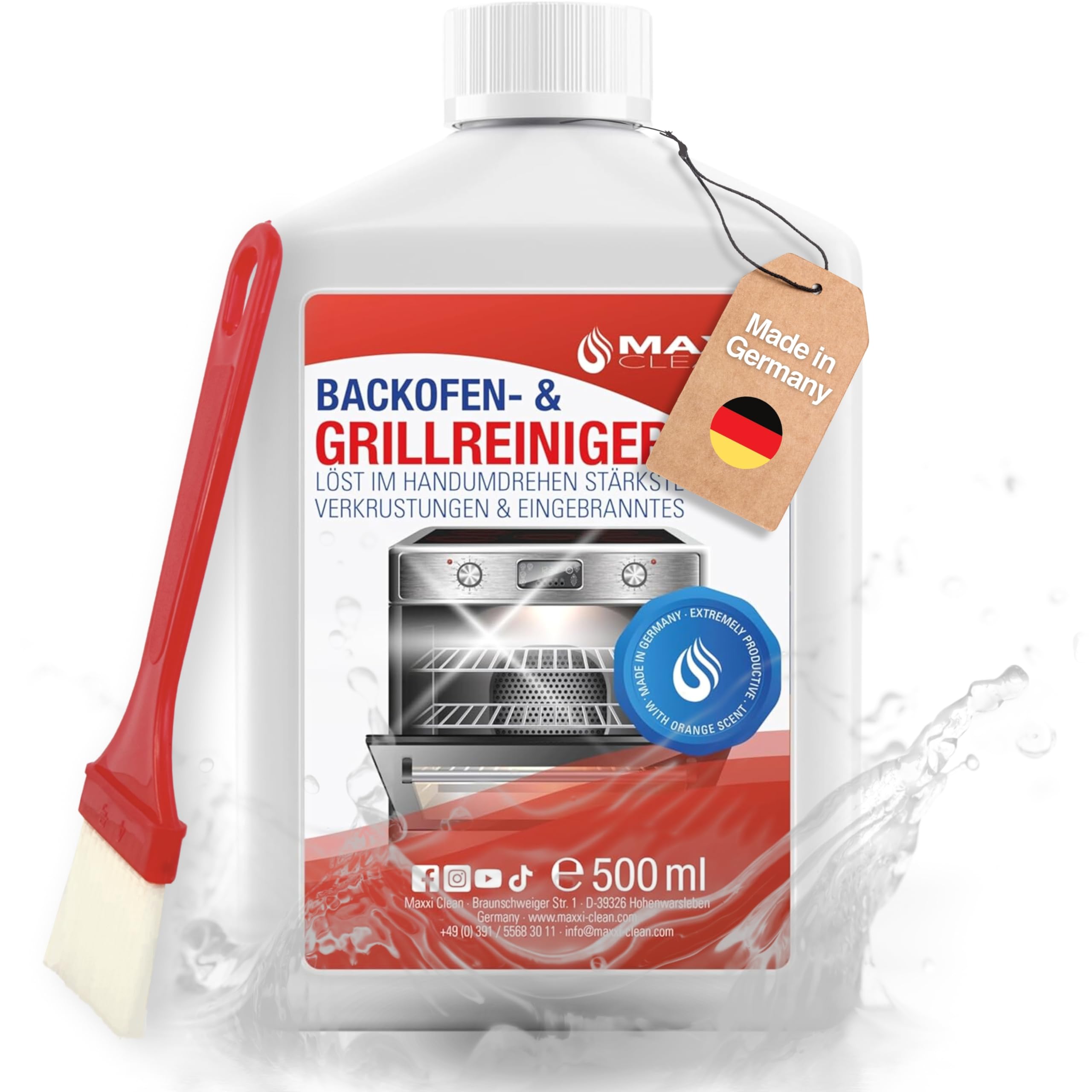 Maxxi Clean | Detergente per Griglie e Resina di Fumo - L'Originale ...