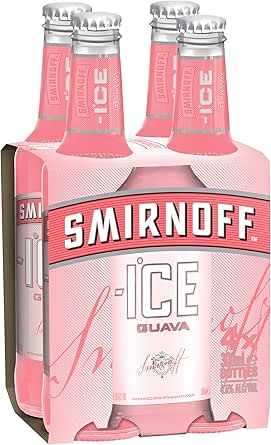 Smirnoff Red Ice Guava Vodka Bottles 300ml (Pack of 4) : Amazon.com.au ...