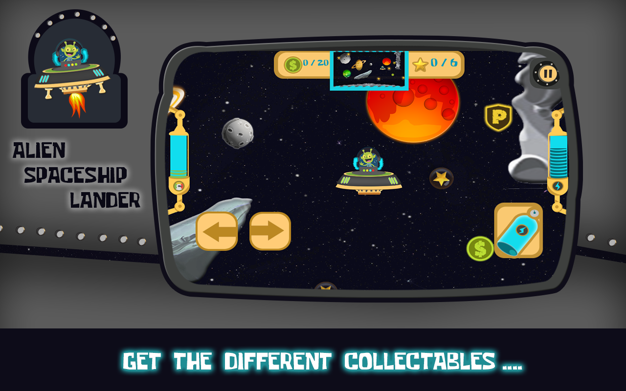 Alien Spceship Lander - App on Amazon Appstore