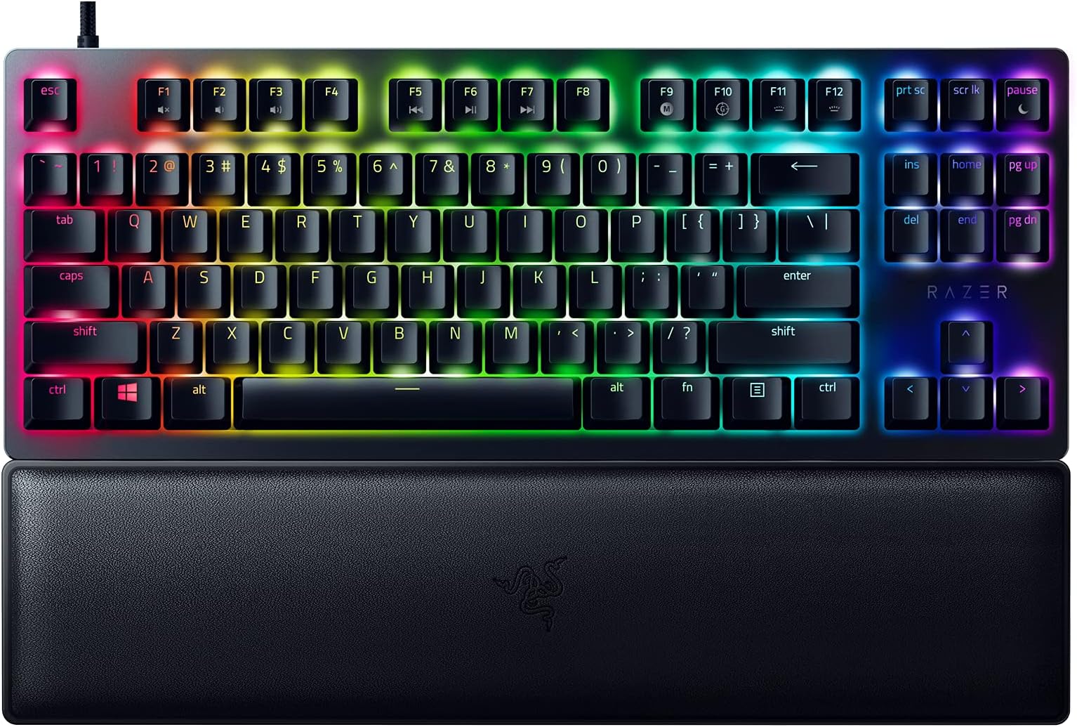 Amazon.com: Razer Huntsman Tournament Edition - Compact Gaming Keyboard ...