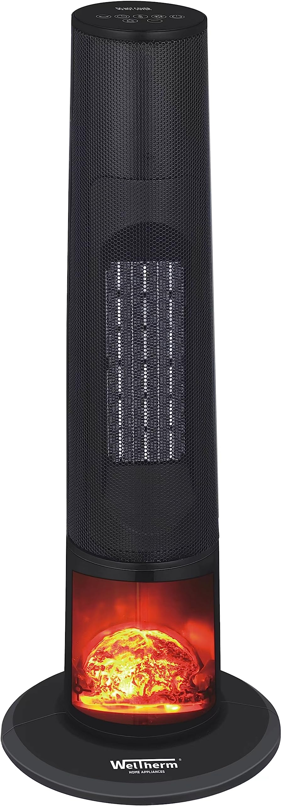 WELTHERM Tower Heater Hpc-Feugo+ With Bonfire Display 1000/2000 Watts ...