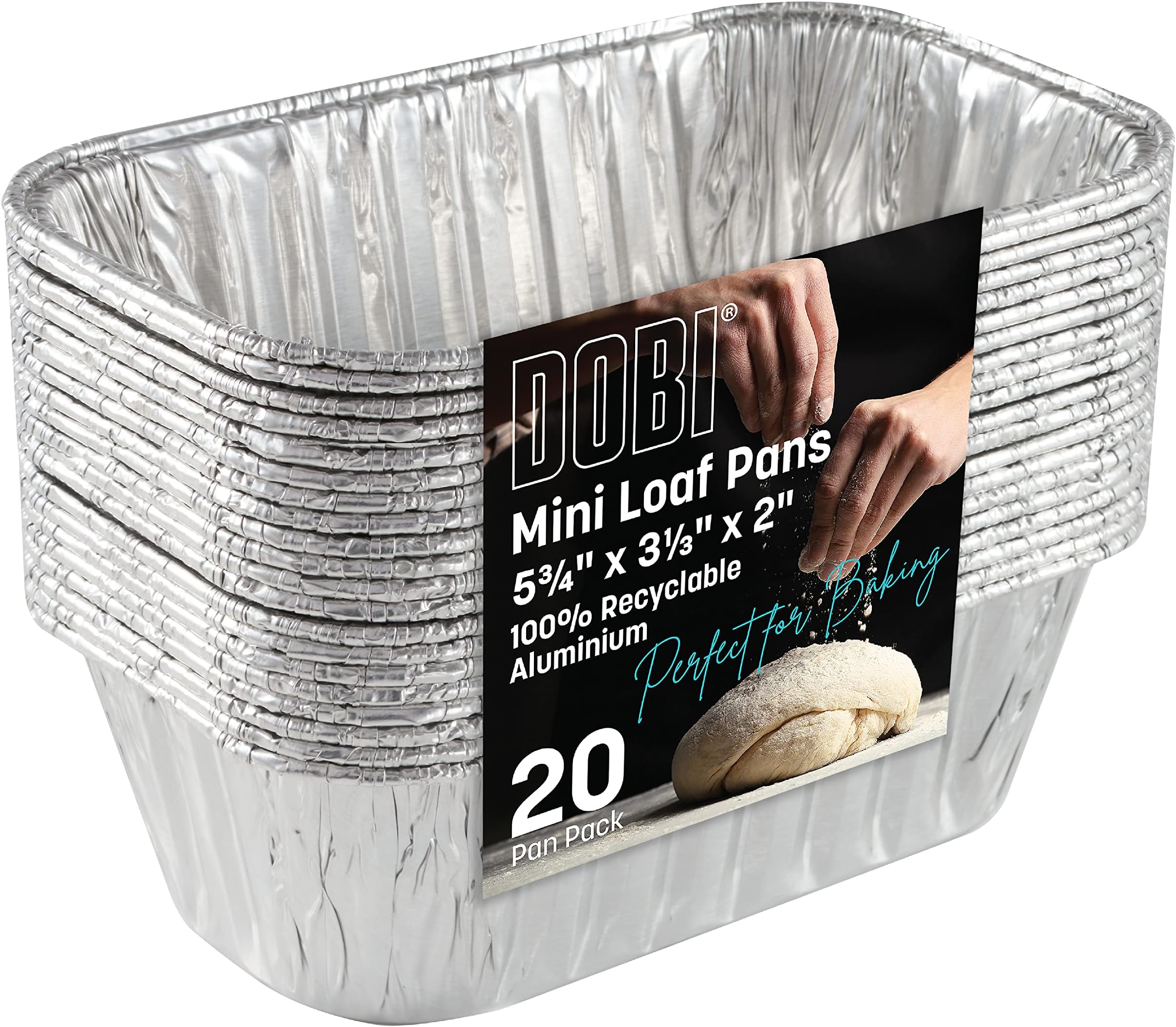 Amazon.com: The First Ingredient 20 Count - 2 Lb. Disposable Aluminum ...