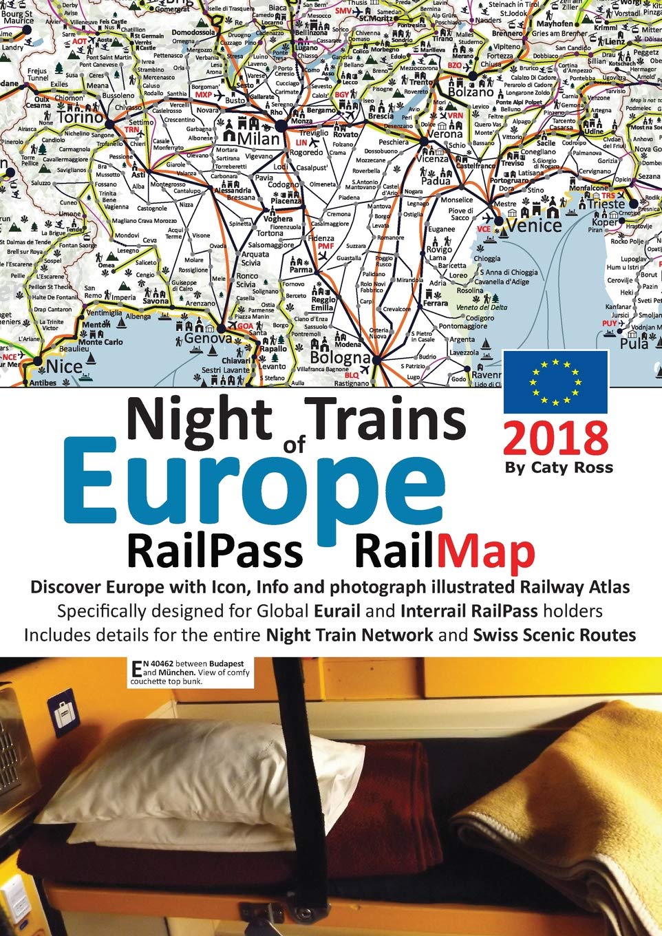 Buy Night Trains of Europe 2018 - RailPass Rail: Discover Europe with ...
