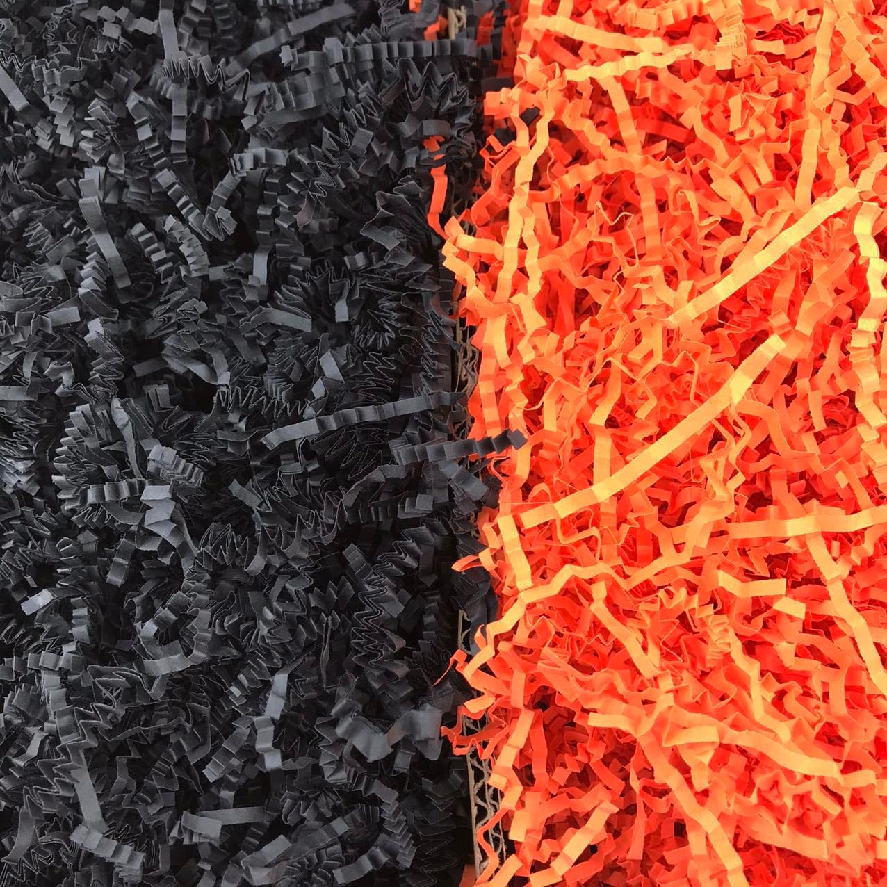 Amazon.com: MMvolesy Black Mixed With Orange Halloween Theme Colored ...