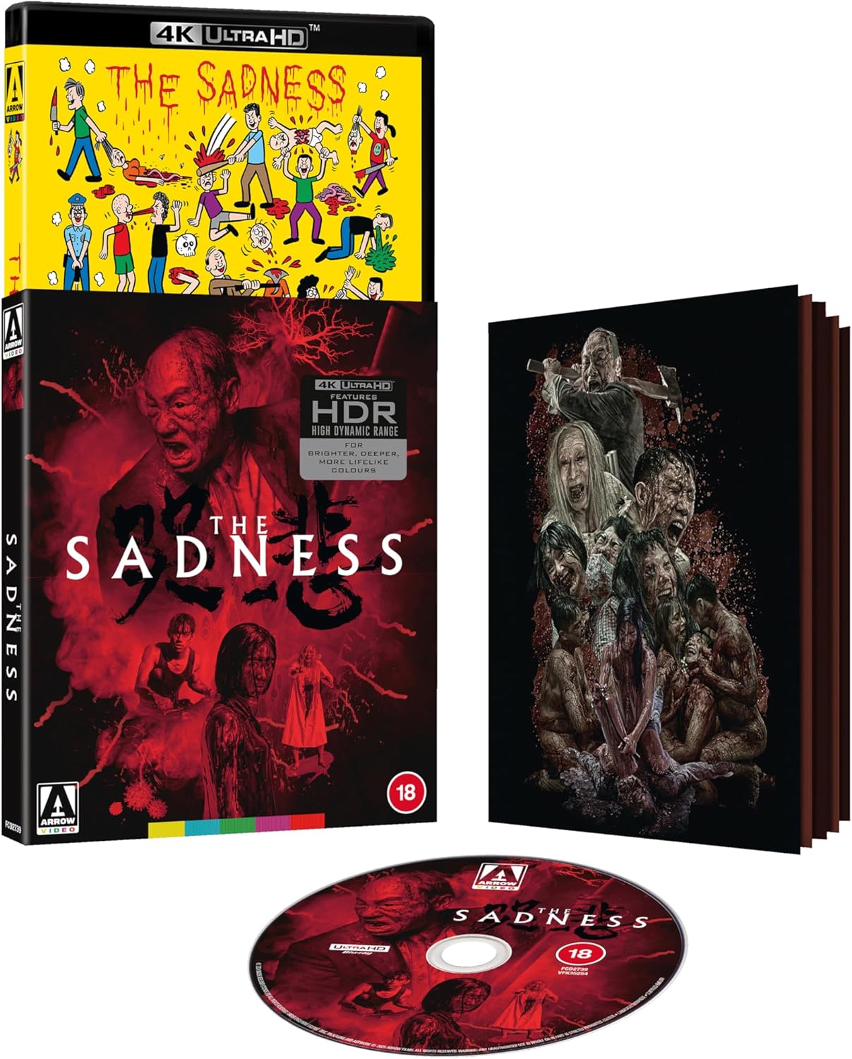 The Sadness Limited Edition 4K UHD: Amazon.co.uk: Rob Jabbaz, Berant ...