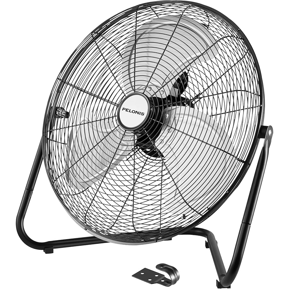 $12/mo - Finance Pelonis Fan 20 Inch Floor Fan | Heavy Duty All Metal ...
