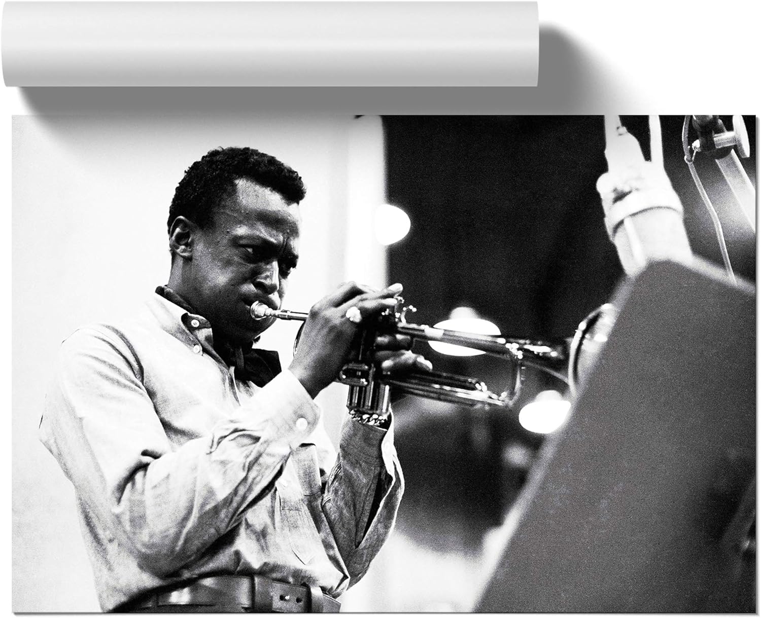 Miles Davis | Unframed Wall Art Print | Ready to Frame Poster | Modern ...