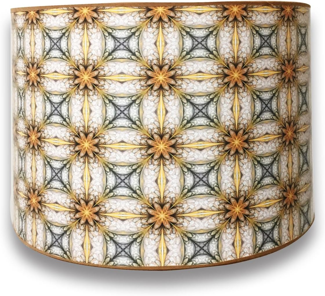 Amazon.com: Royal Designs, Inc. Trendy Decorative Handmade Drum Shade ...