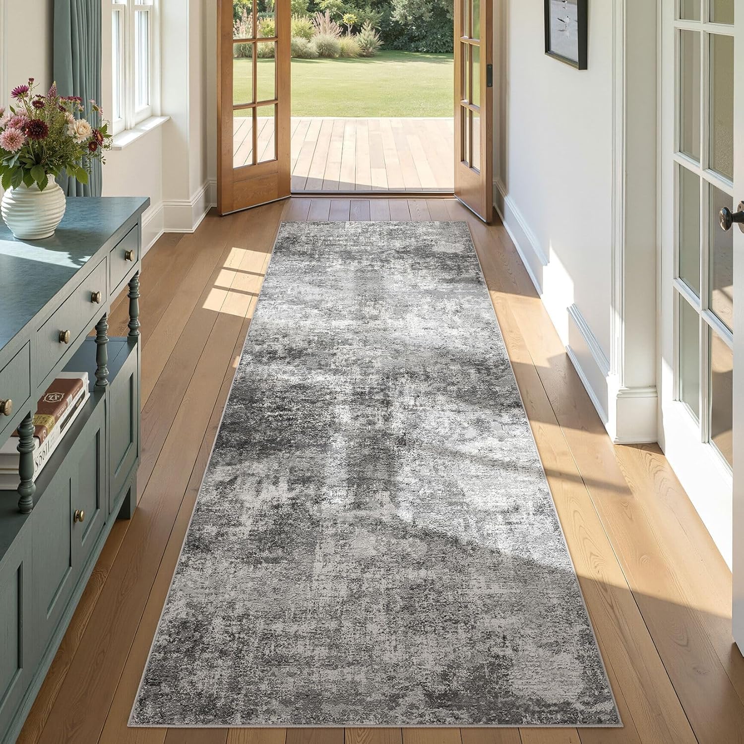 Amazon.com: DMOYEST 3x8 Washable Runner Rug for Hallway Kitchen Low ...