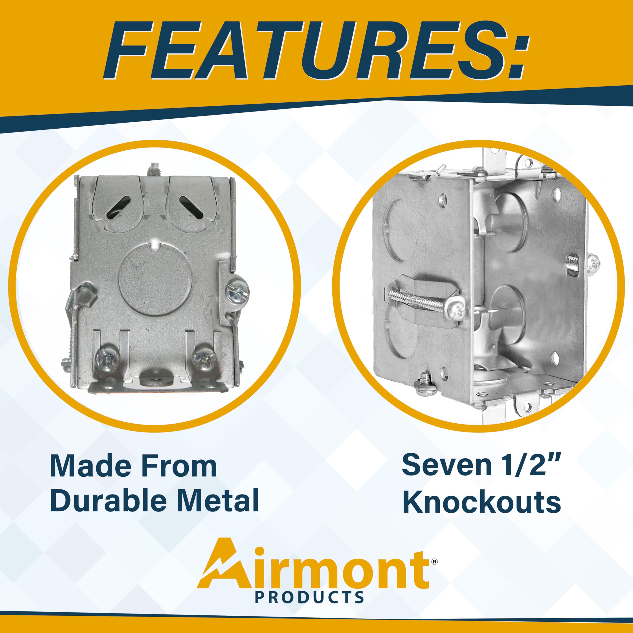 Old Work Metal Electrical Boxes How To Install An Old Work (Retrofit)