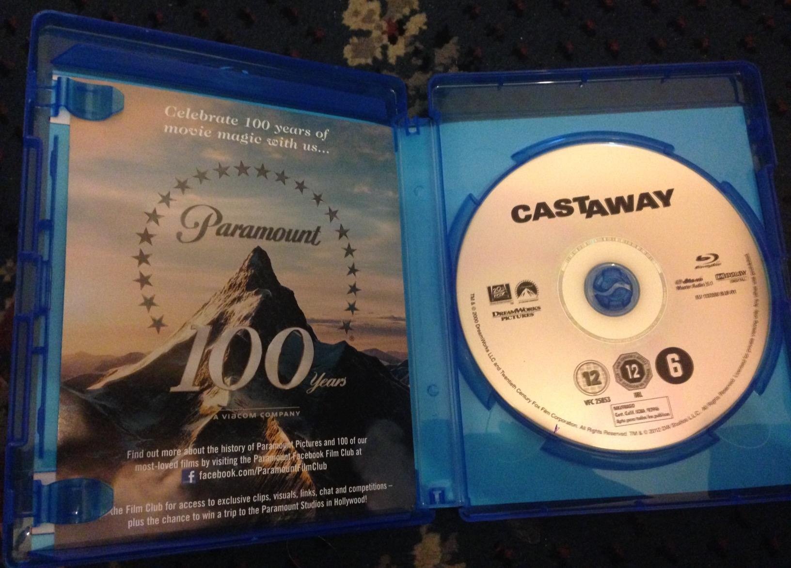 Cast Away [Blu-ray] [Region Free]: Amazon.co.uk: Tom Hanks, Helen Hunt ...