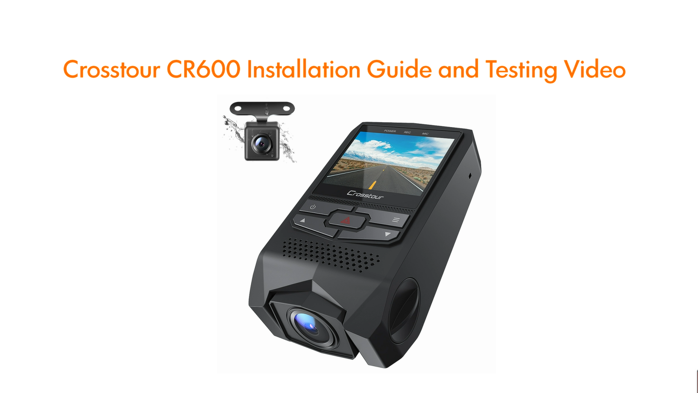 Watch Crosstour CR600 Installation Guide and Testing Video on Amazon Live