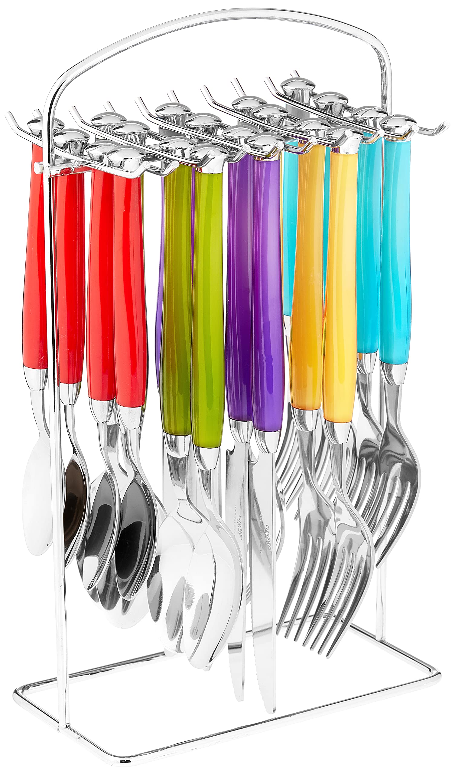 Snapklik.com : Gibson Home 105913.20 Santoro 20 Piece Set Plastic ...