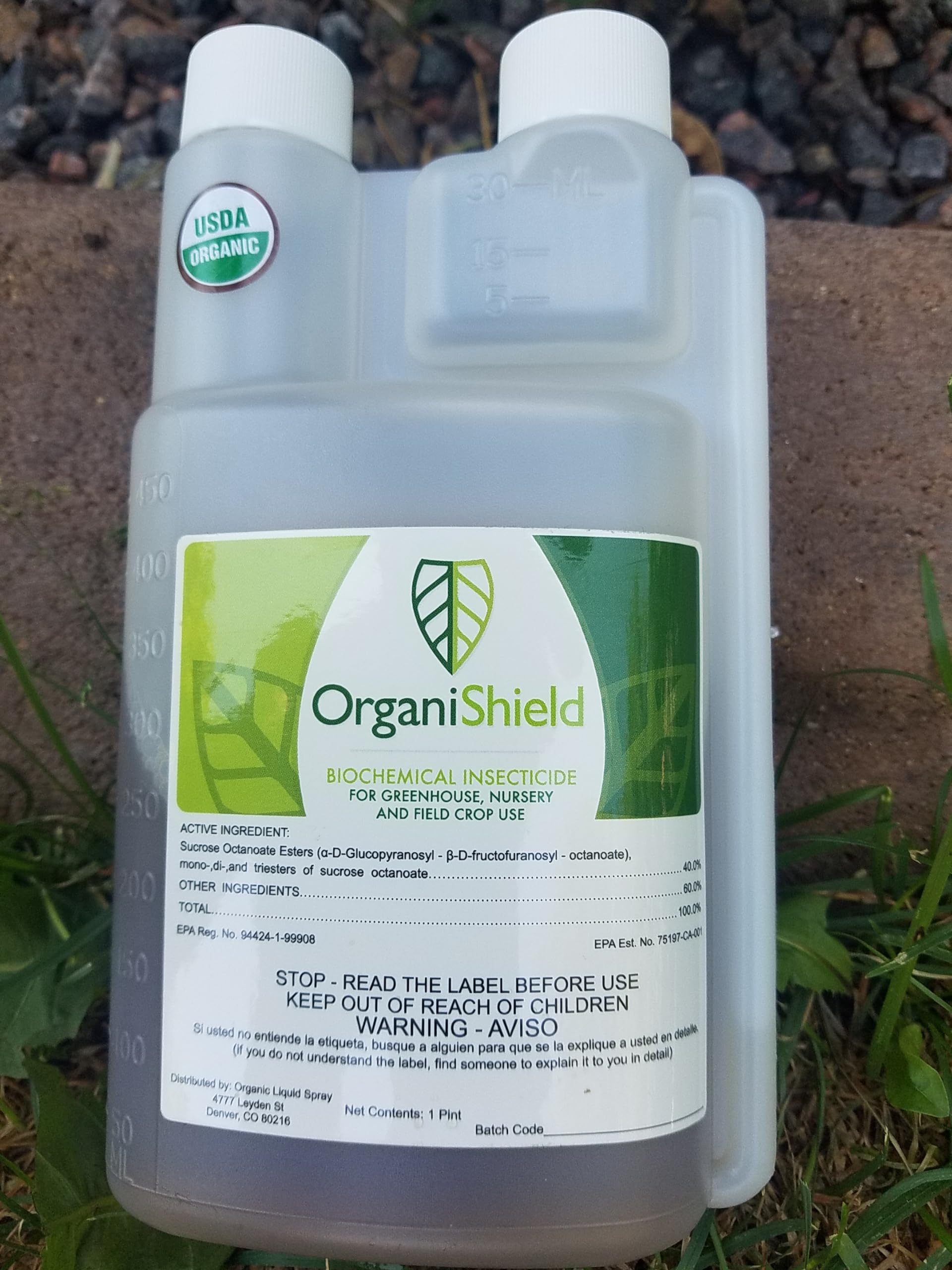 Amazon.com : OrganiShield™ Pint (Makes up to 15.5 gallons) : Patio ...