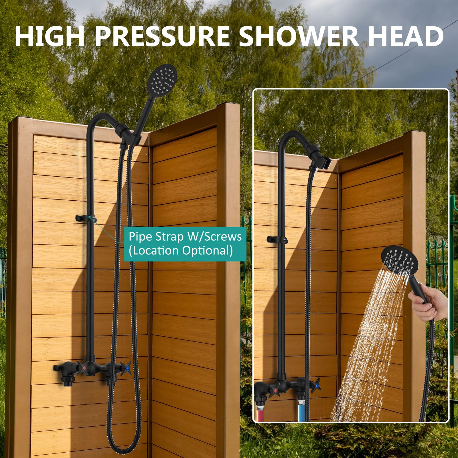Amazon Outdoor Shower Nilecommercenet Outdoor Shower Model "zone 3"